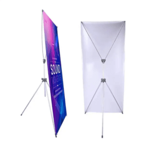 Adjustable X Banner Stands - DisplayAvenue
