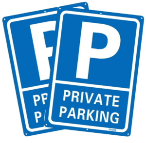 Private Parking Signs - DisplayAvenue